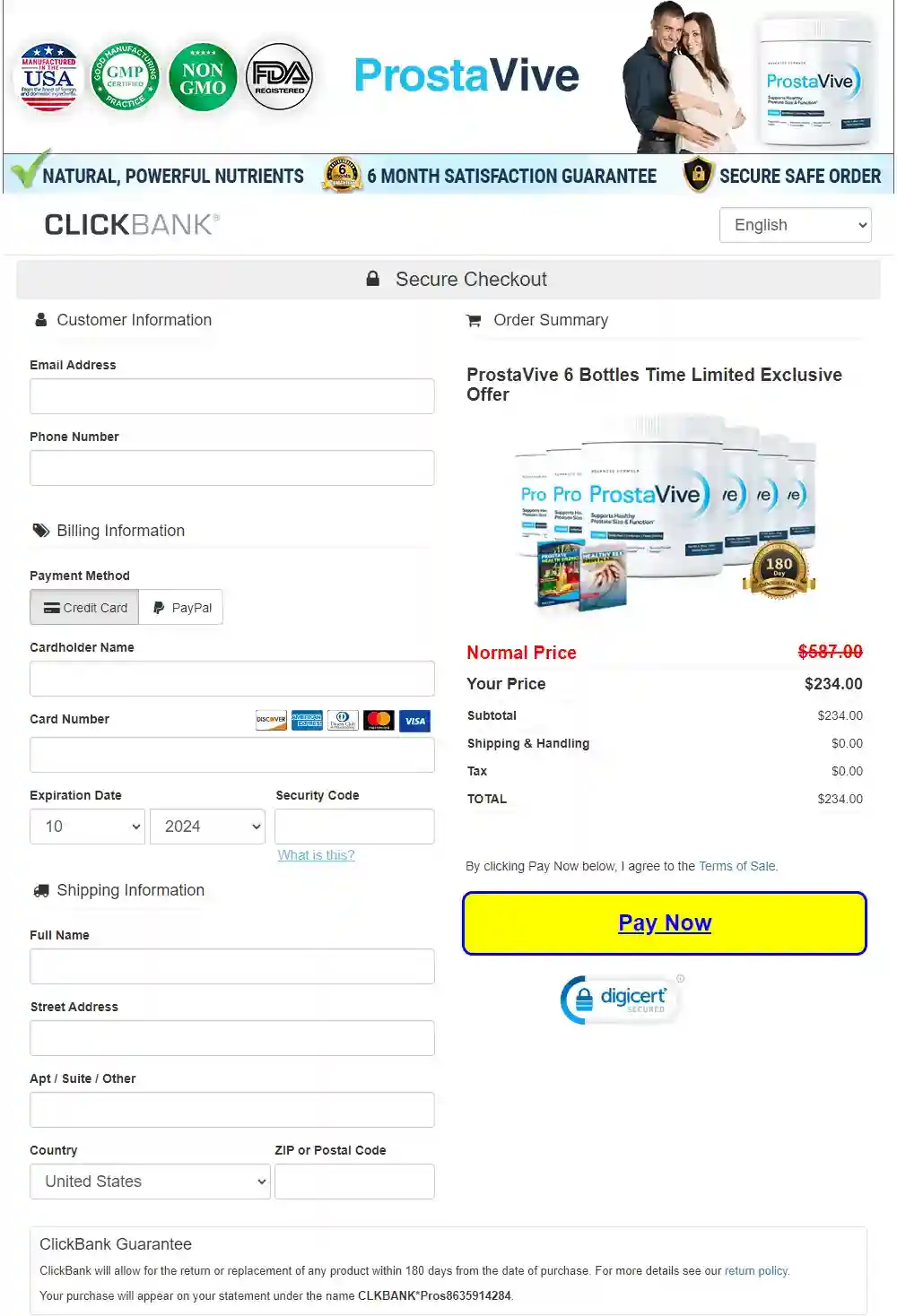 ProstaVive™ | Official Website | Prostate Health Supplement